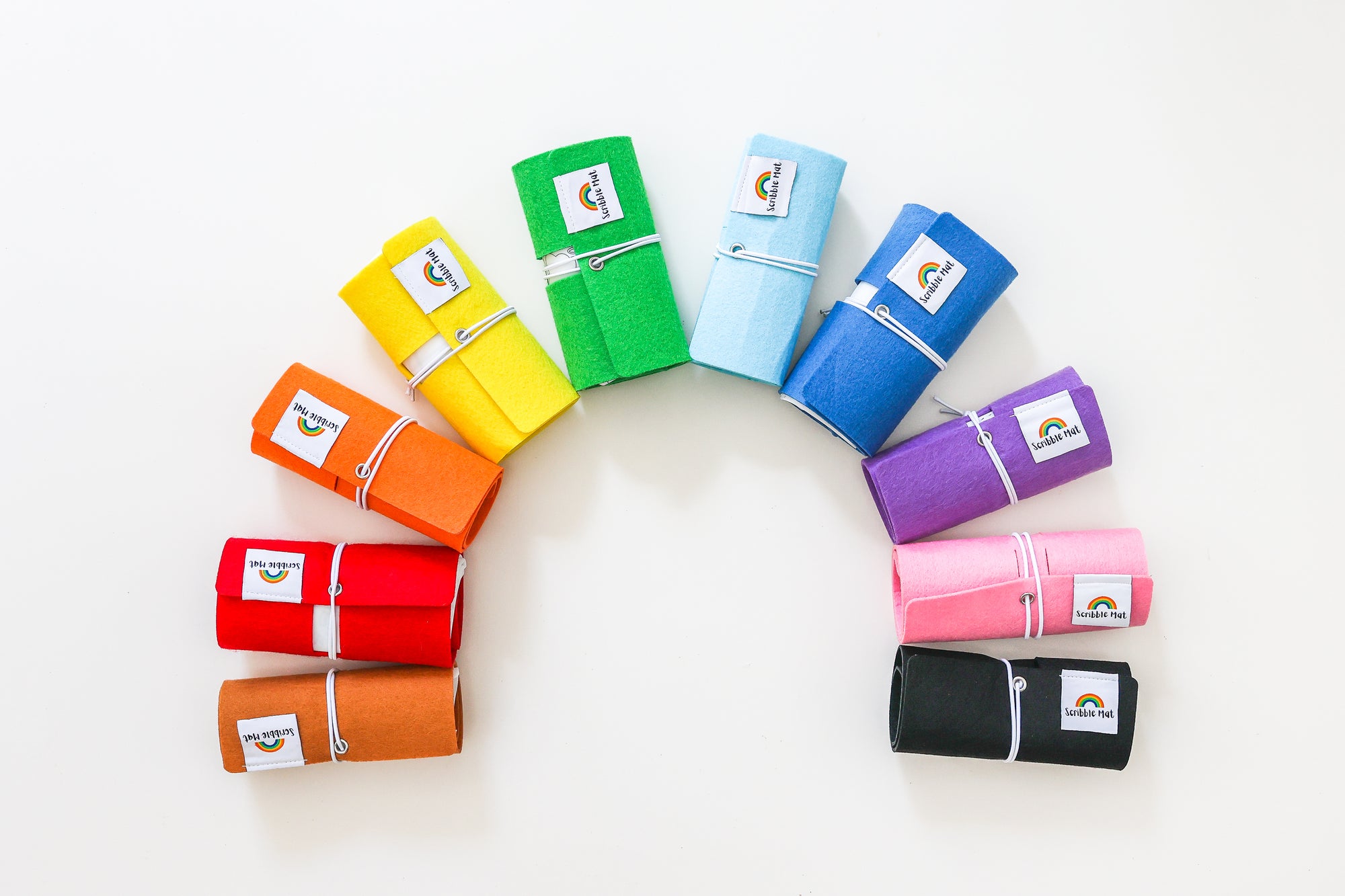 Scribble Mat Reusable Silicone Colouring in Mats