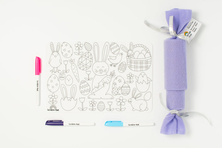 Scribble Mat | Reusable Silicone Colouring Mats